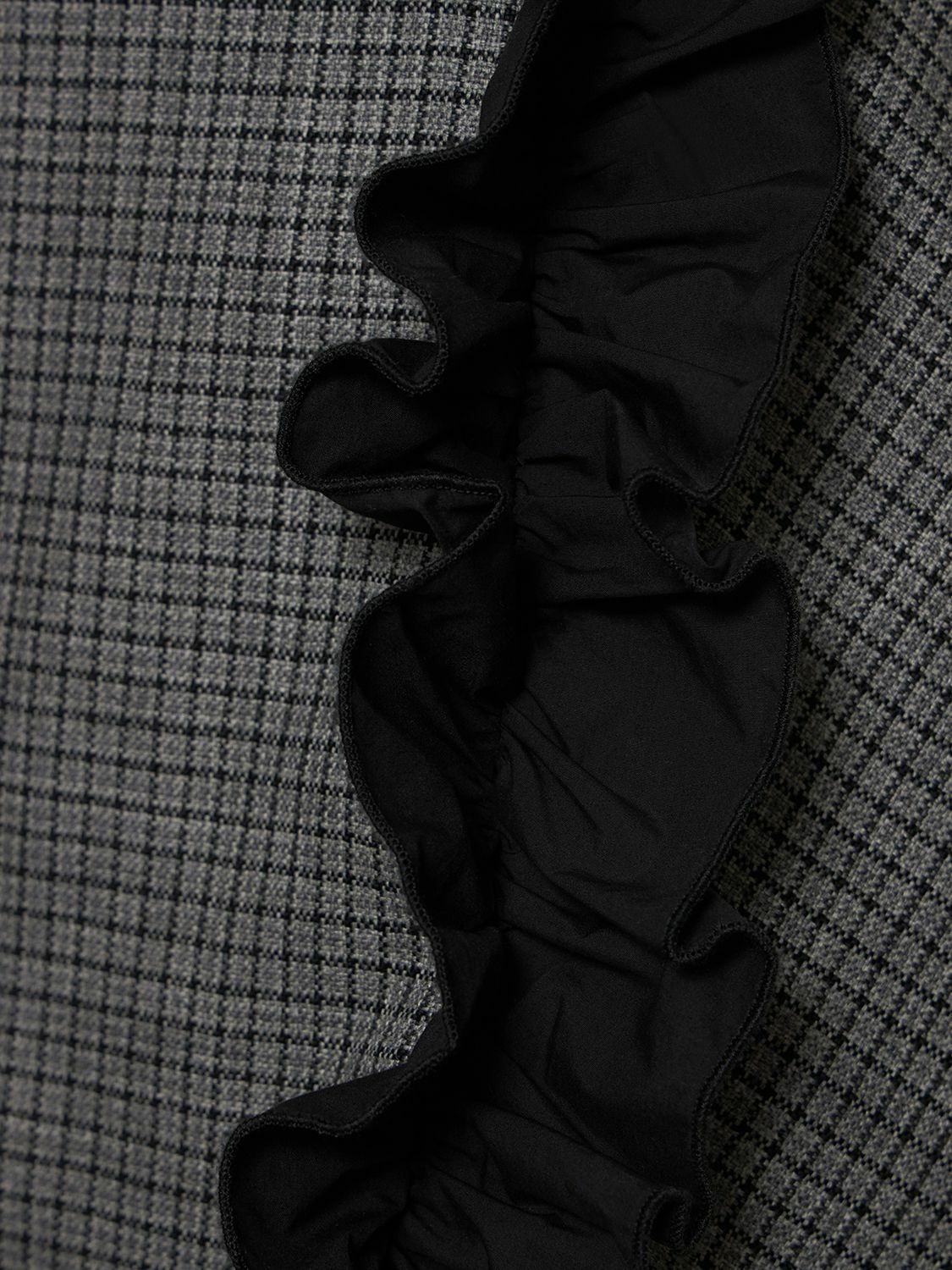 MSGM - Ruffled Wool Mini Skirt MSGM