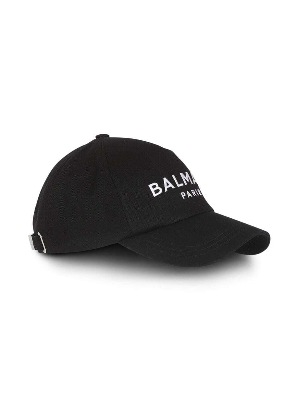 BALMAIN - Logo Cotton Baseball Cap Balmain