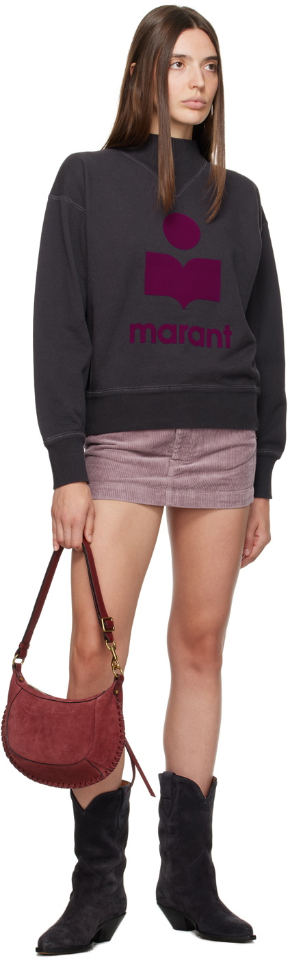 Isabel Marant Etoile Gray Moby Sweatshirt Isabel Marant Etoile