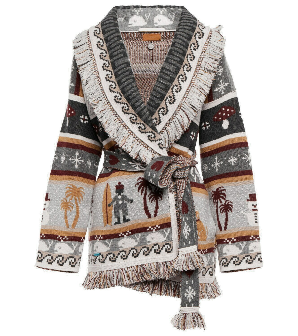 Alanui - Winter Friends cashmere cardigan Alanui