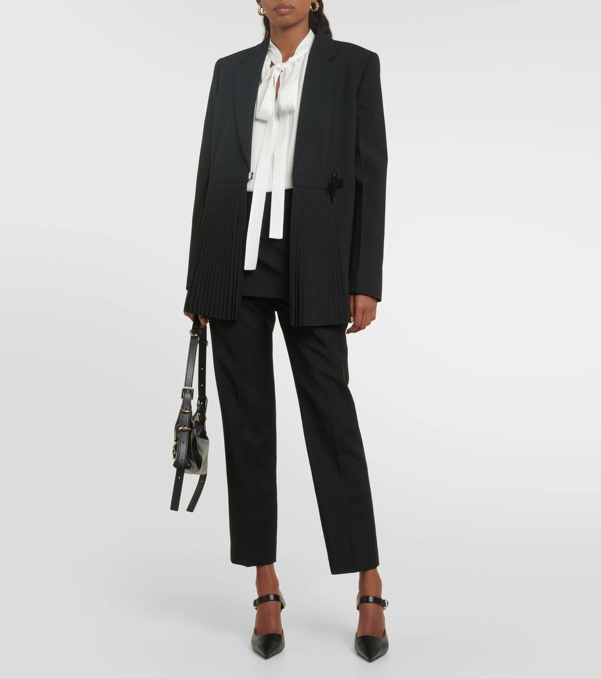 Givenchy 4G jacquard silk blouse Givenchy