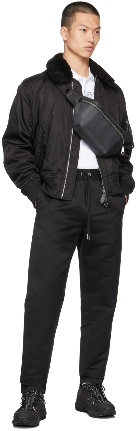 Burberry White 'Horseferry' Polo Burberry