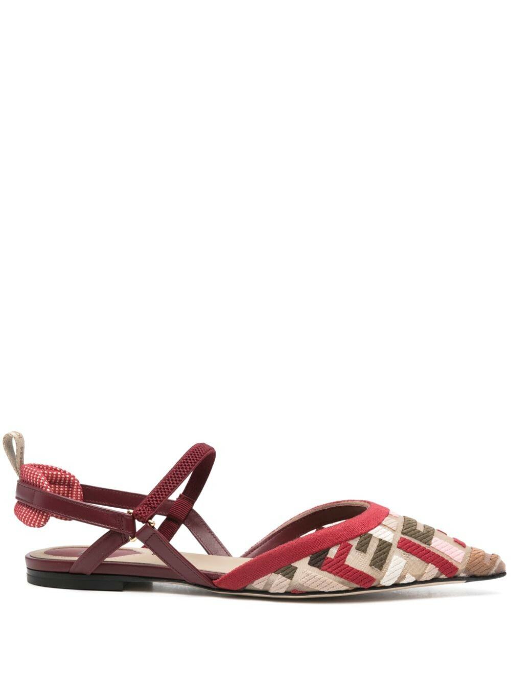 FENDI - Colibri Lite Slingback Ballets womens Fendi