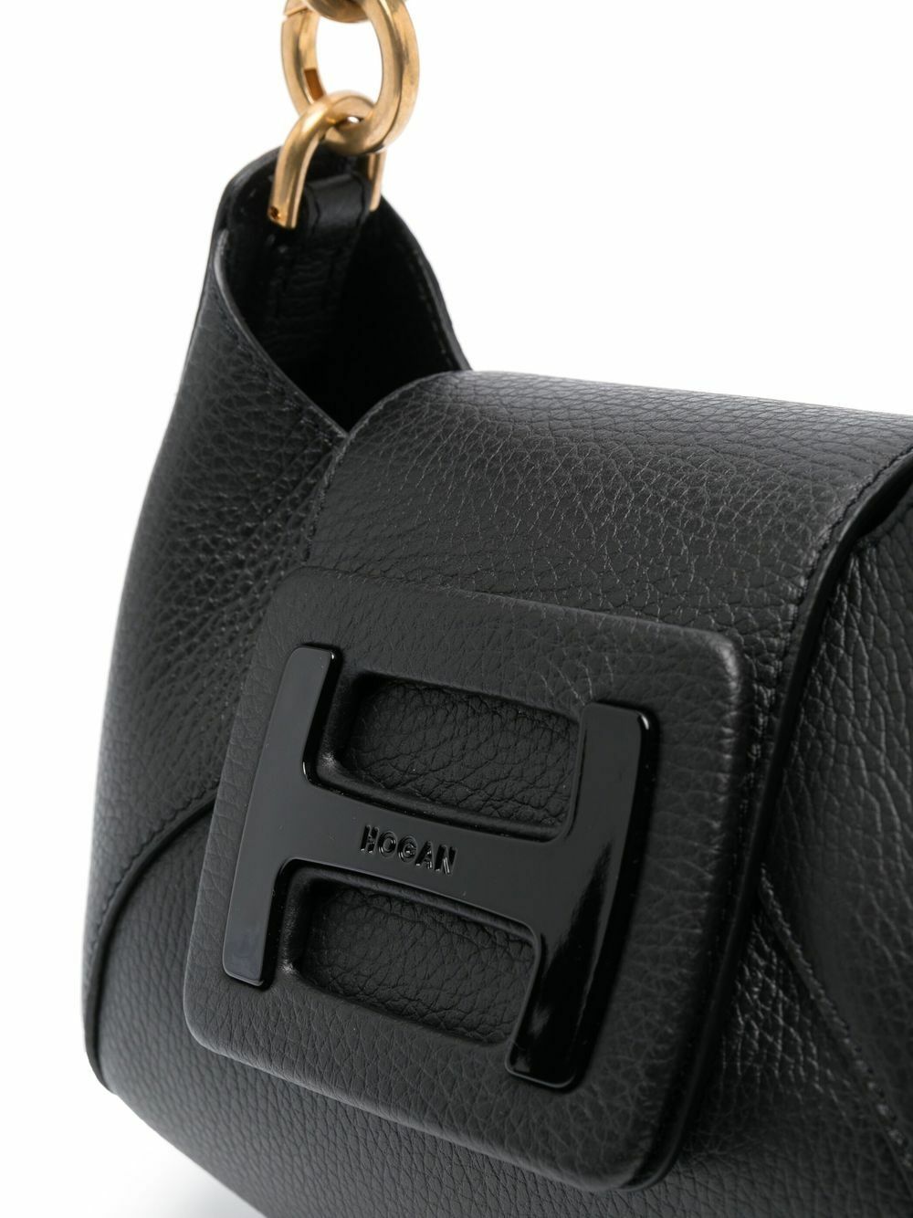 HOGAN - H-bag Leather Shoulder Bag Hogan