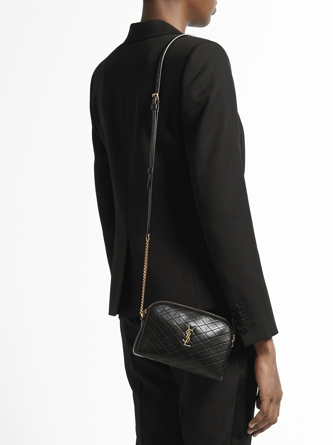 SAINT LAURENT - Mini Gaby Quilted Leather Shoulder Bag Saint Laurent