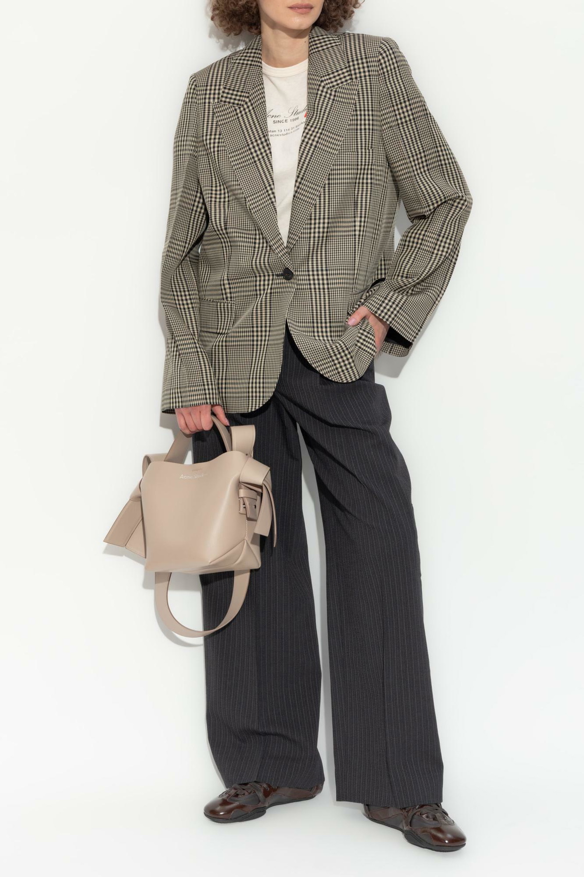 Acne Studios Blazer With Check Pattern Acne Studios