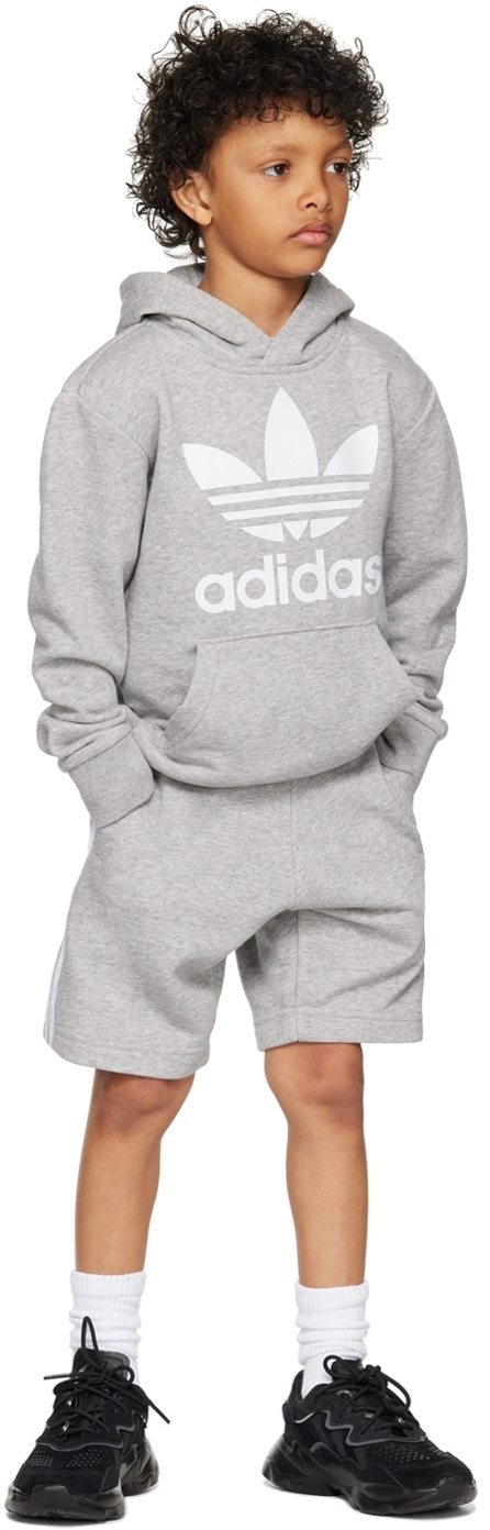 adidas Kids Kids Gray Adicolor Big Kids Shorts adidas