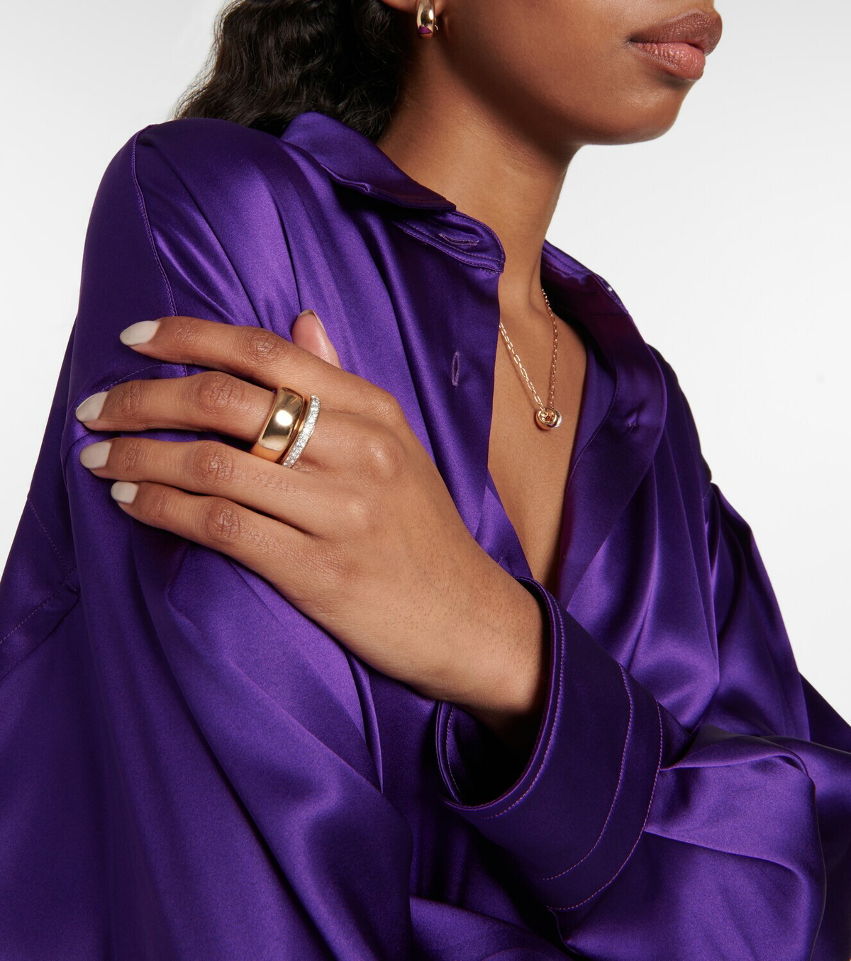 Pomellato - Iconica Large 18kt rose gold ring Pomellato