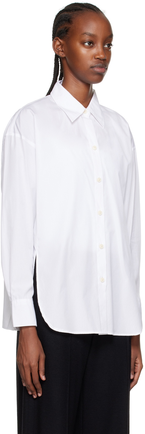 Vince White Convertible Shirt Vince