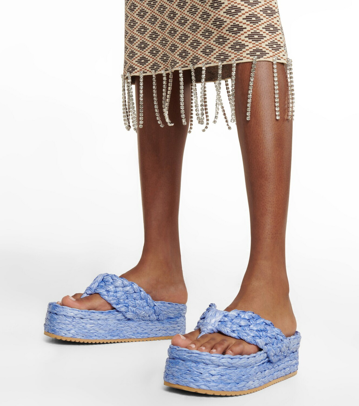 Dodo Bar Or Platform raffia sandals Dodo Bar Or