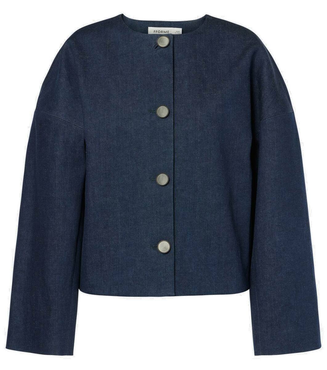 Fforme Dev cropped denim jacket Fforme