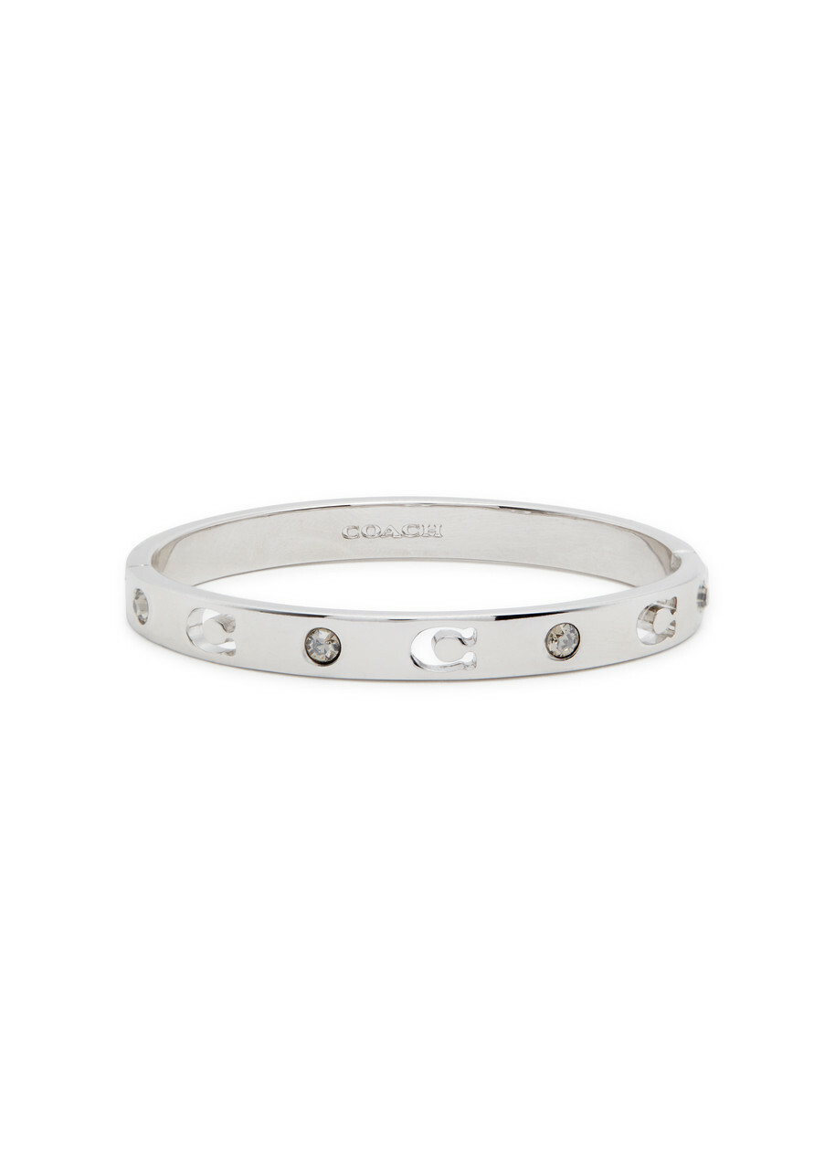 Coach Logo-embellished Bracelet - Silver - One Size Coach