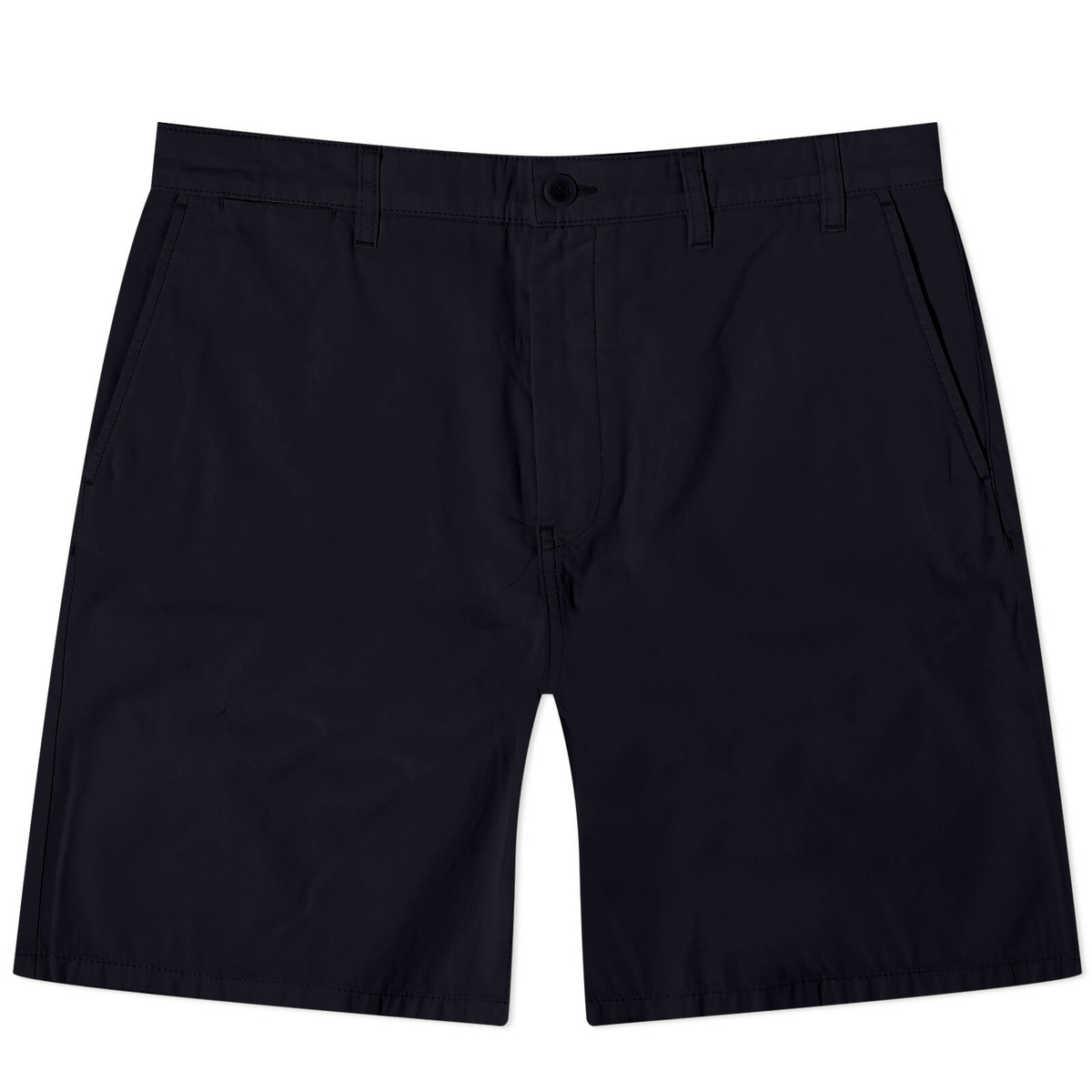 Norse Projects Men's Aros Regular Organic Light Twill Shorts in Dark ...