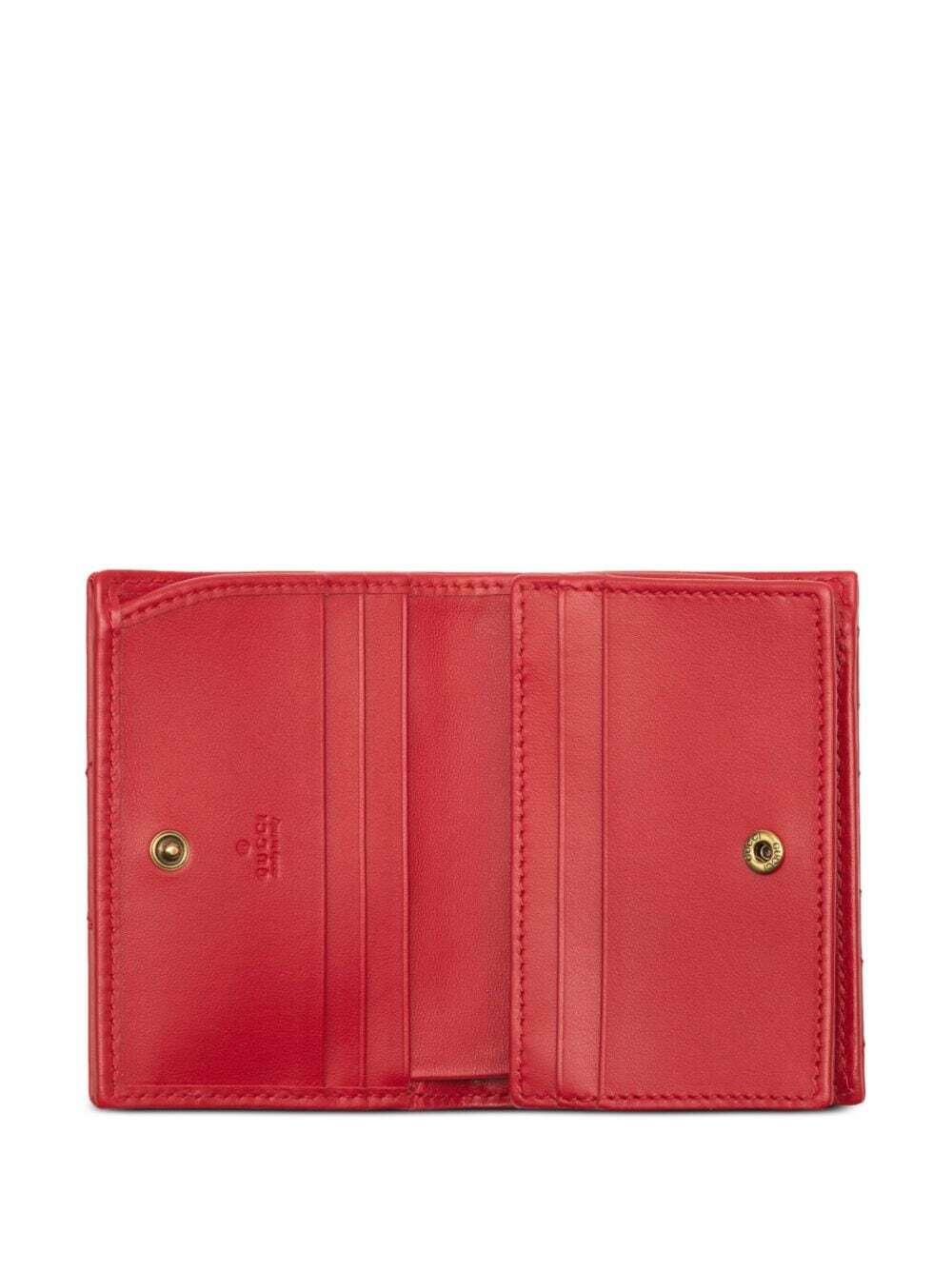 GUCCI - Gg Marmont Leather Credit Card Case Gucci