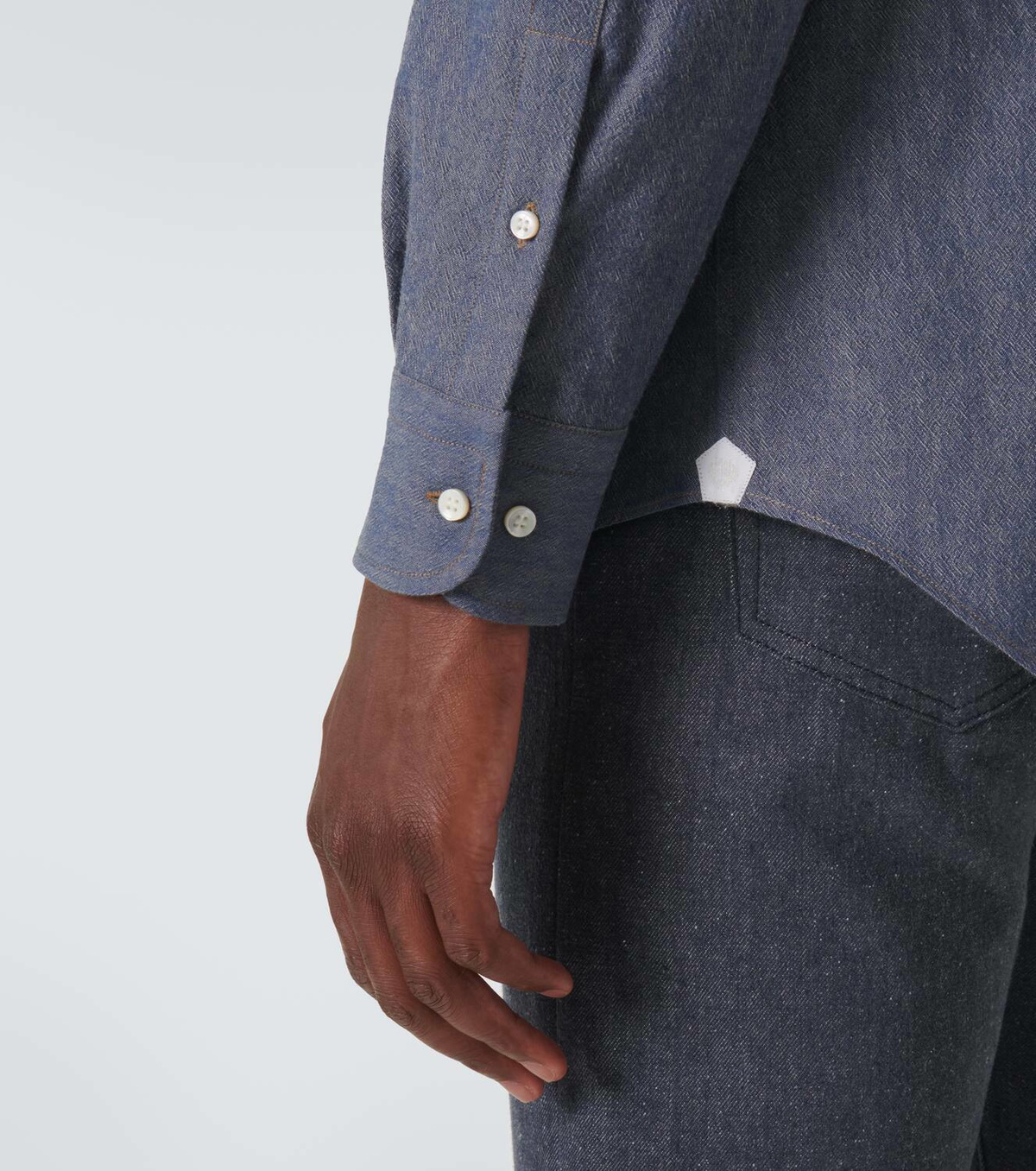 Loro Piana André chambray shirt Loro Piana