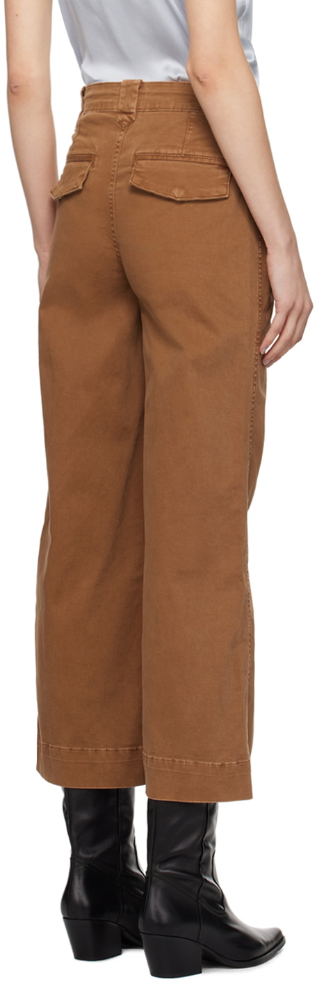 FRAME Brown Utility Jeans Frame Denim