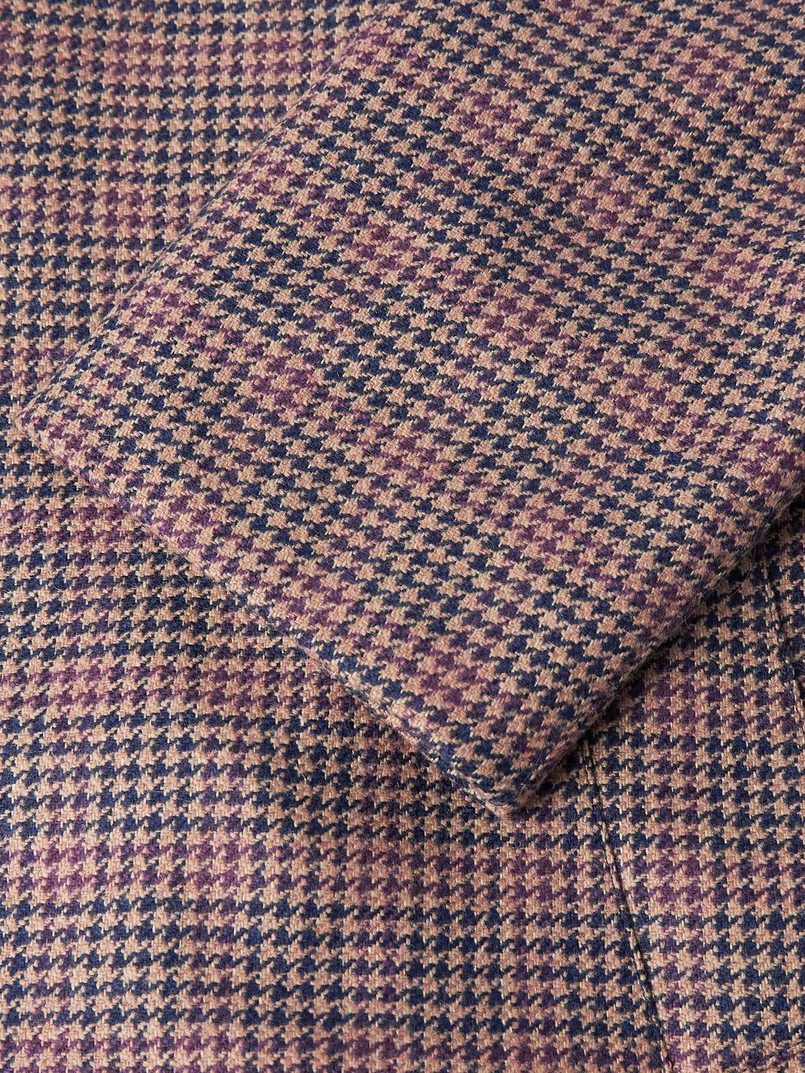 Paul Smith - Houndstooth Wool-Tweed Coat - Brown Paul Smith