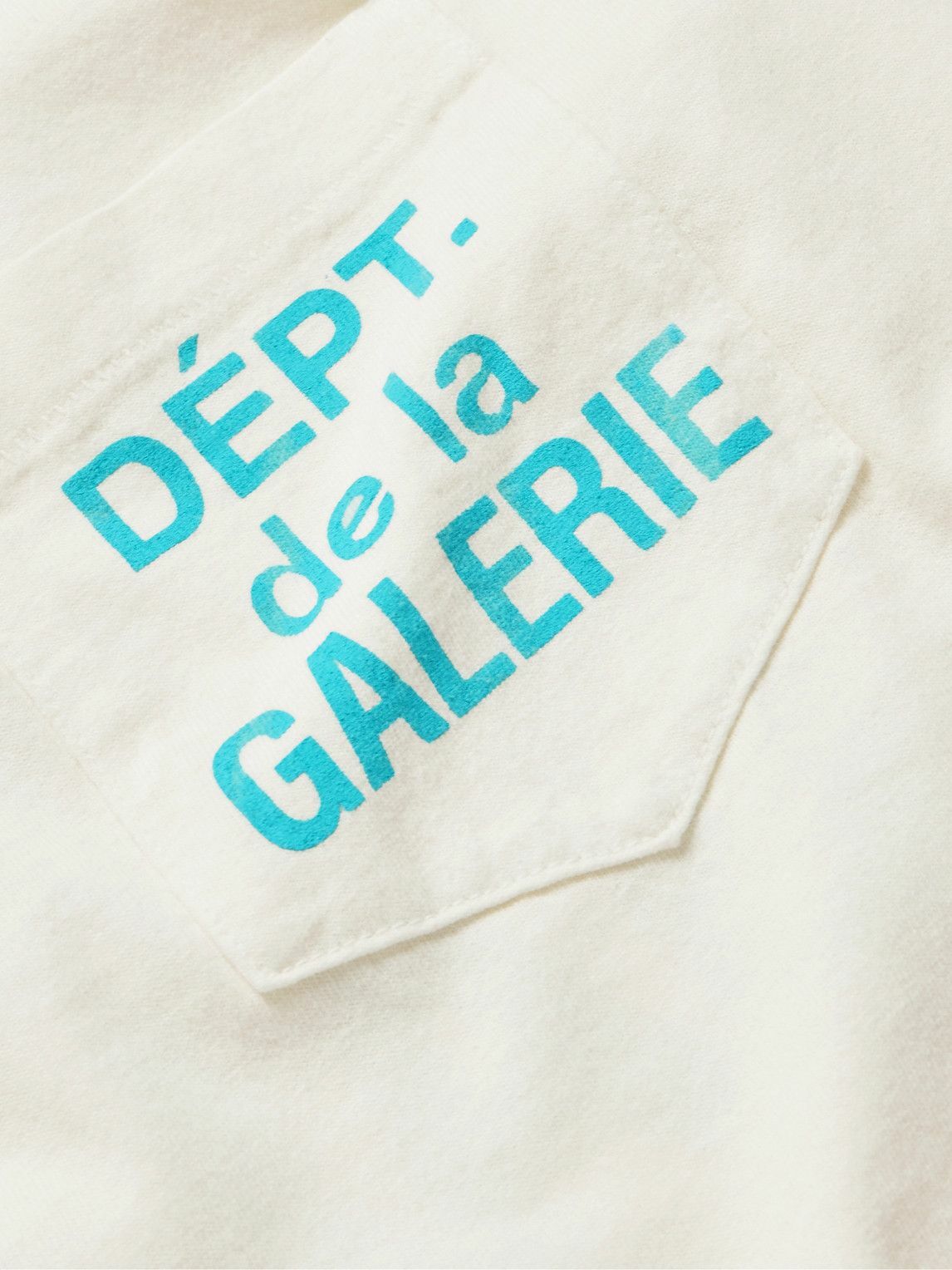 Gallery Dept. - Logo-Print Cotton-Jersey T-Shirt - Neutrals Gallery Dept.
