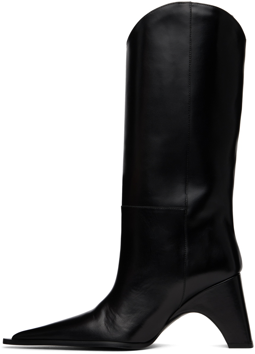 Coperni Black Bridge Cowboy Boots Coperni