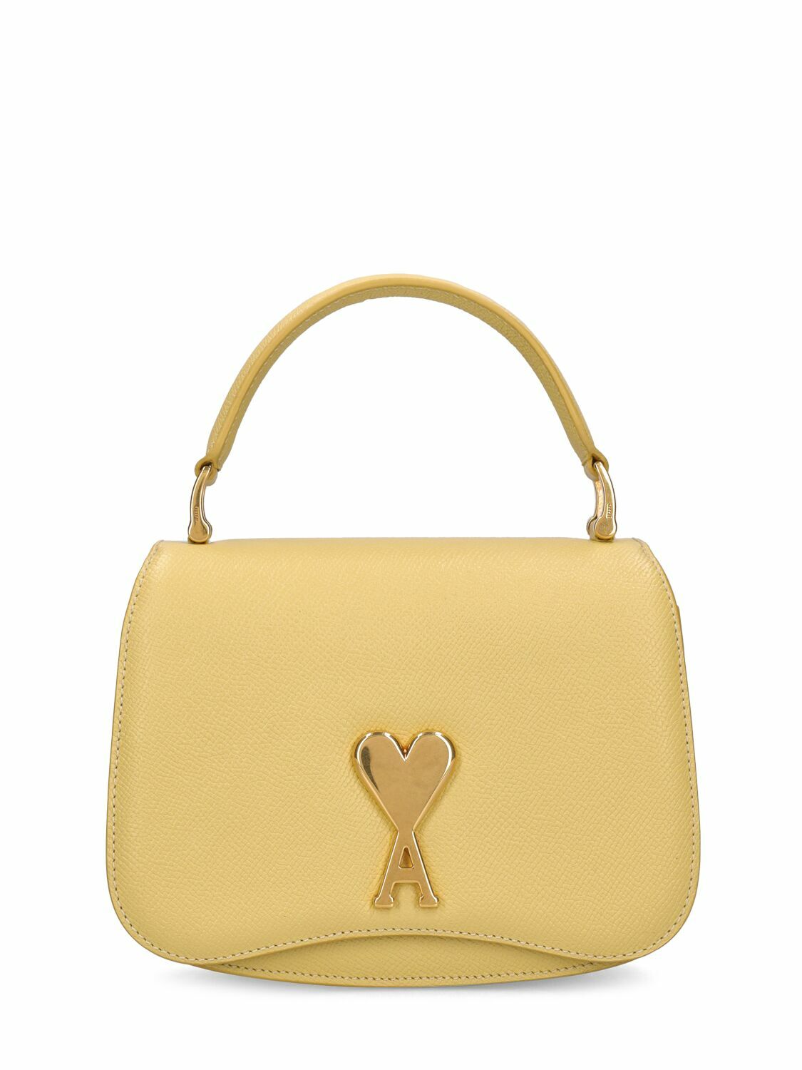 AMI PARIS - Mini Paris Paris Grained Leather Bag AMI