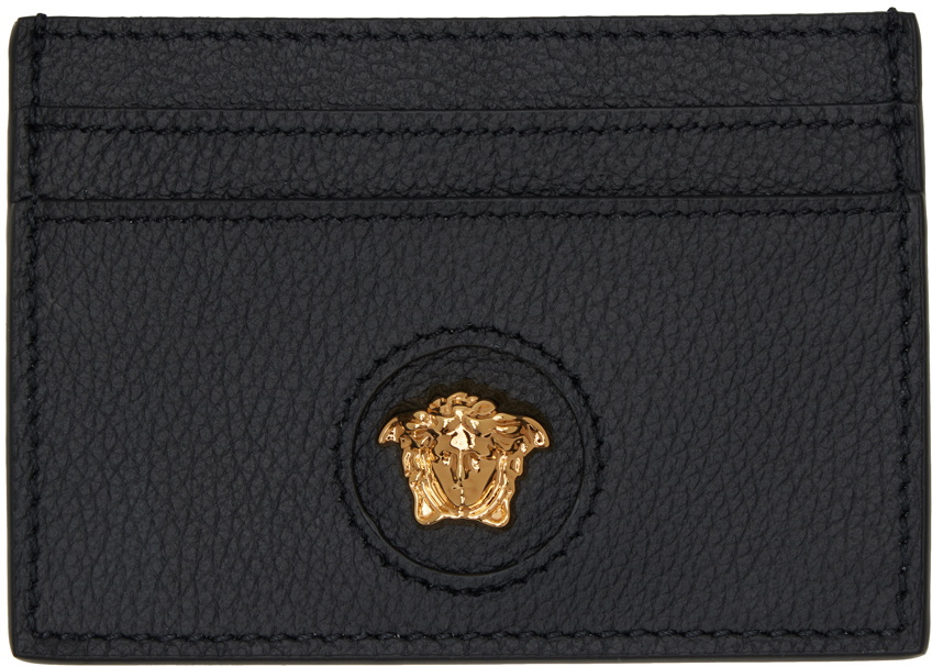 Versace Black 'La Medusa' Card holder Versace