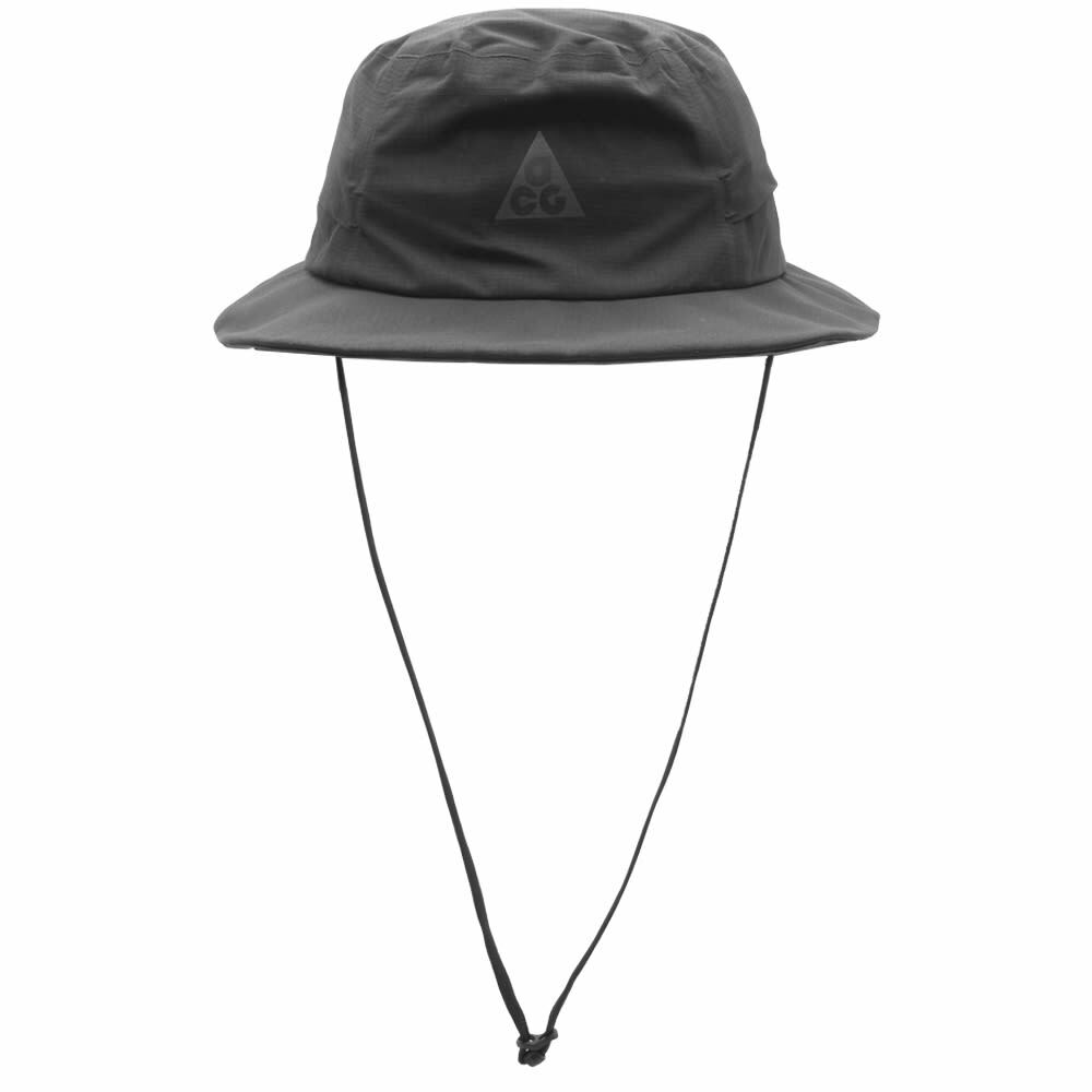 Nike Men's ACG SF Bucket Hat in Black/Anthracite Nike