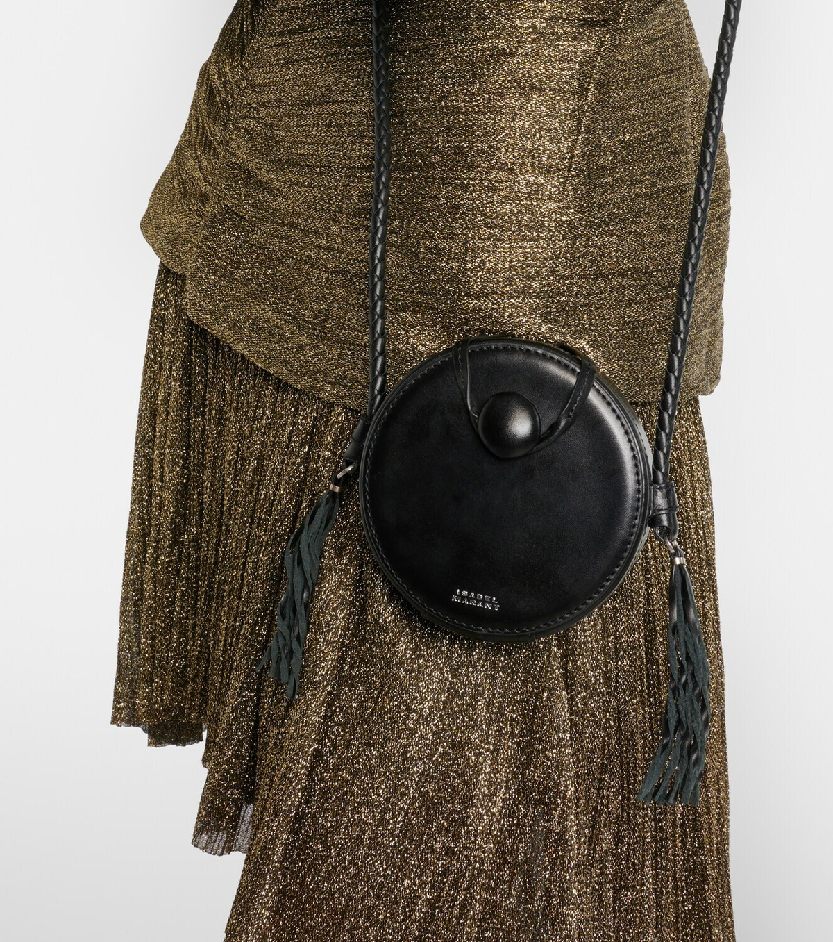 Isabel Marant Houna Small leather crossbody bag Isabel Marant