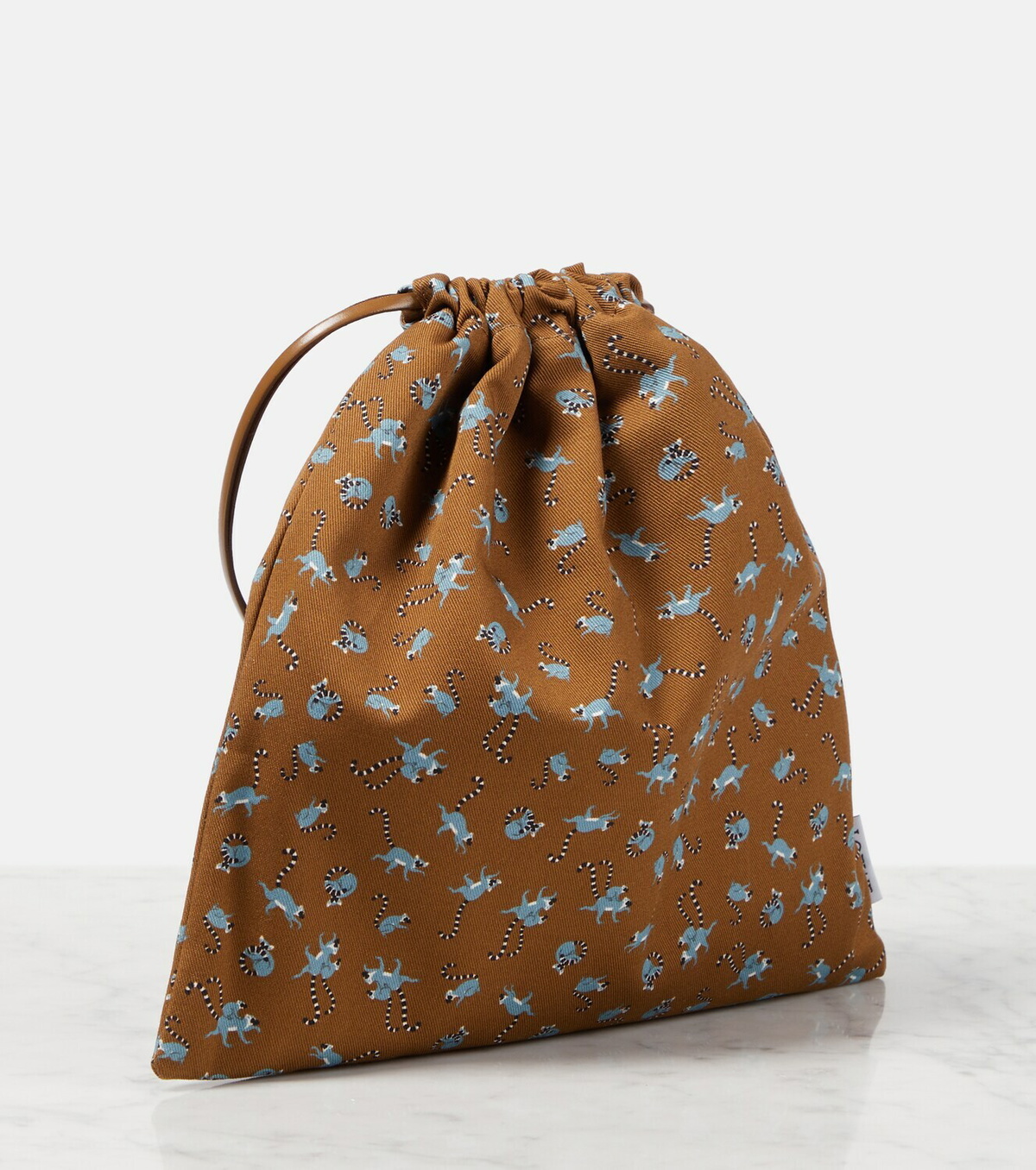 Loewe x Suna Fujita Lemur Small canvas pouch Loewe