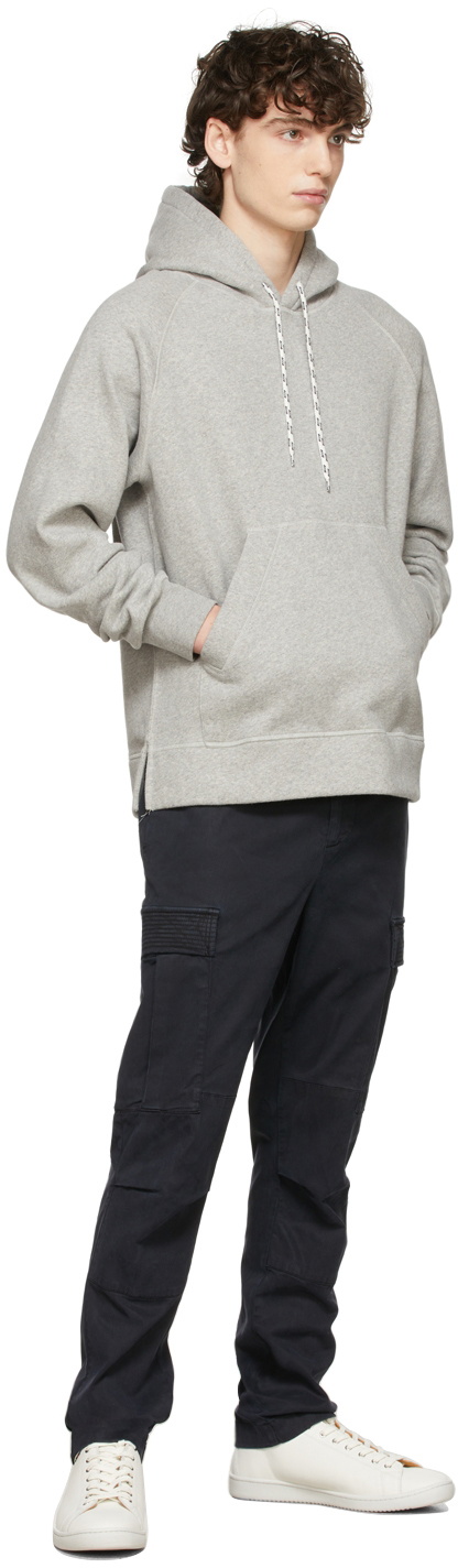 Officine Générale Grey Fleece Octave Hoodie Officine Generale