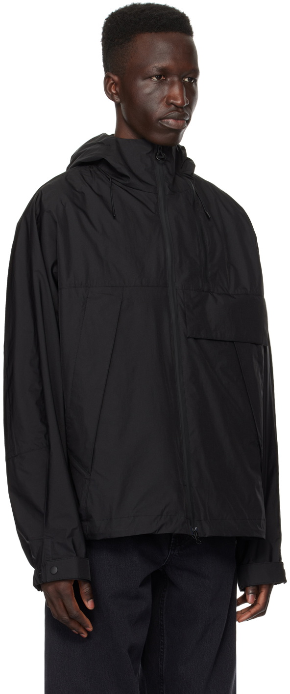 Solid Homme Black Raglan Jacket Solid Homme