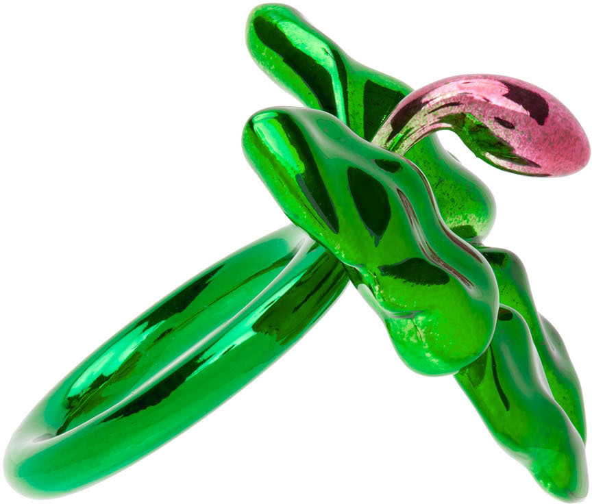 HUGO KREIT Green Bow Ring Hugo Kreit