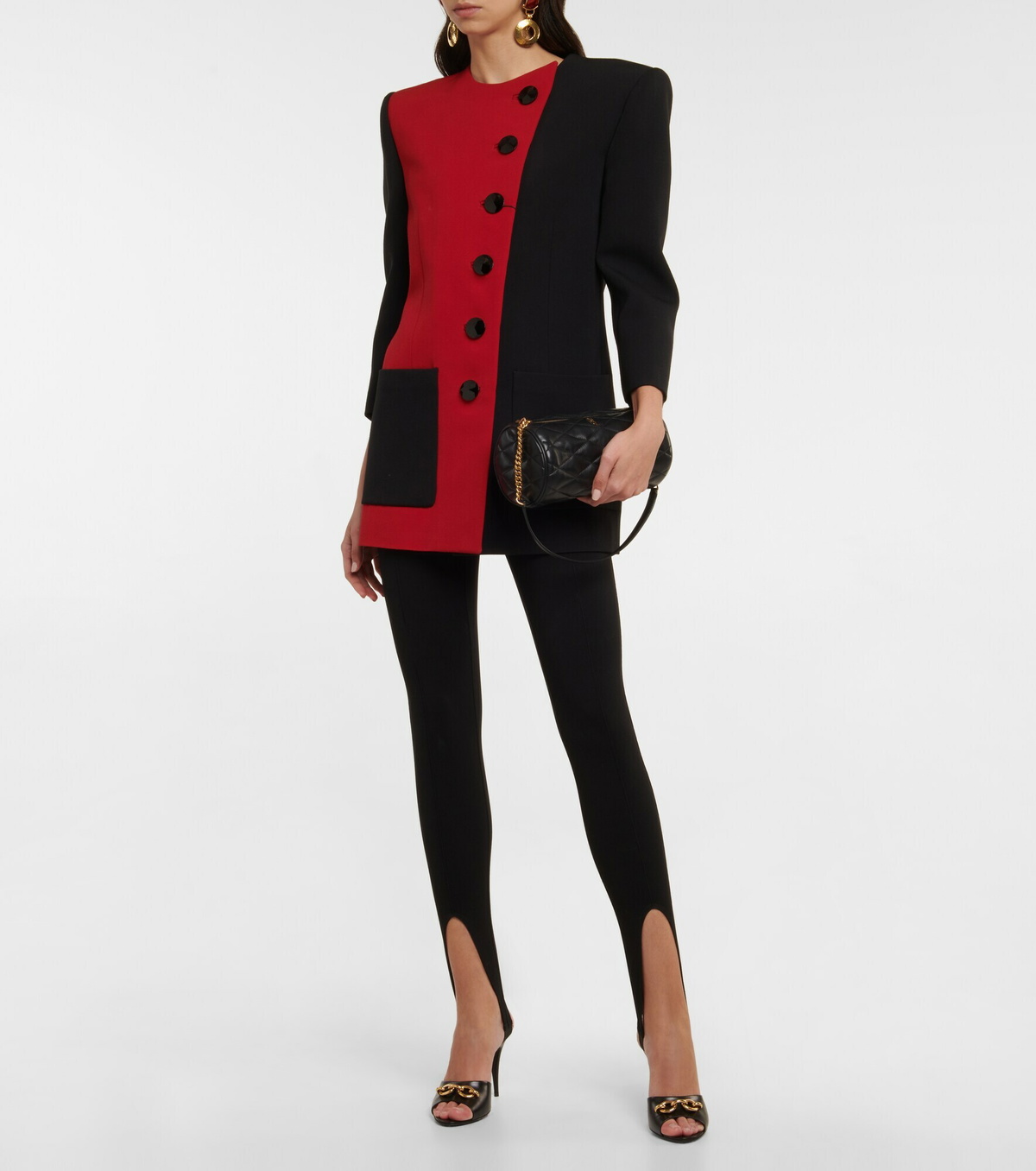 Saint Laurent - Sade Small leather shoulder bag Saint Laurent