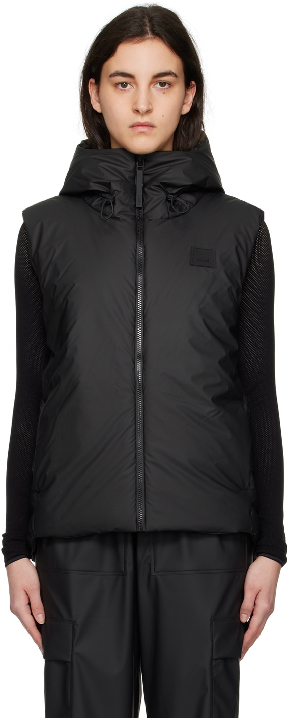 RAINS Black Loop W Vest Rains