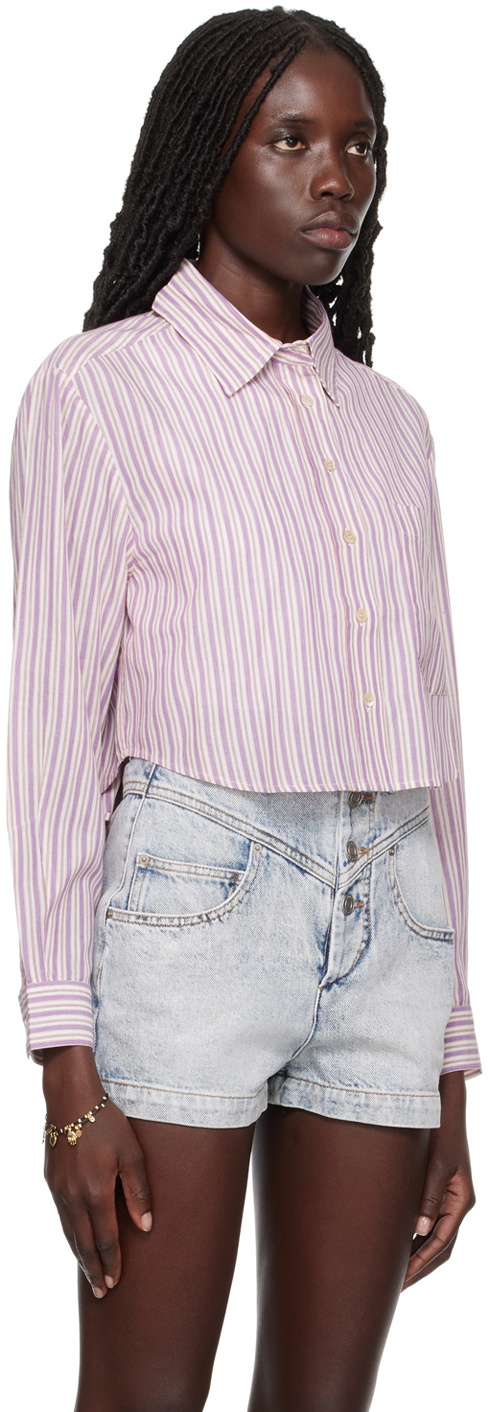 Isabel Marant Etoile Purple Eliora Shirt Isabel Marant Etoile