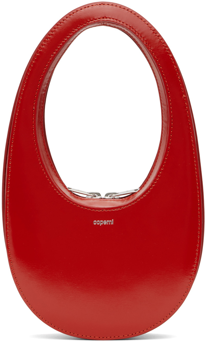 Coperni Red Gloss Mini Swipe Bag Coperni