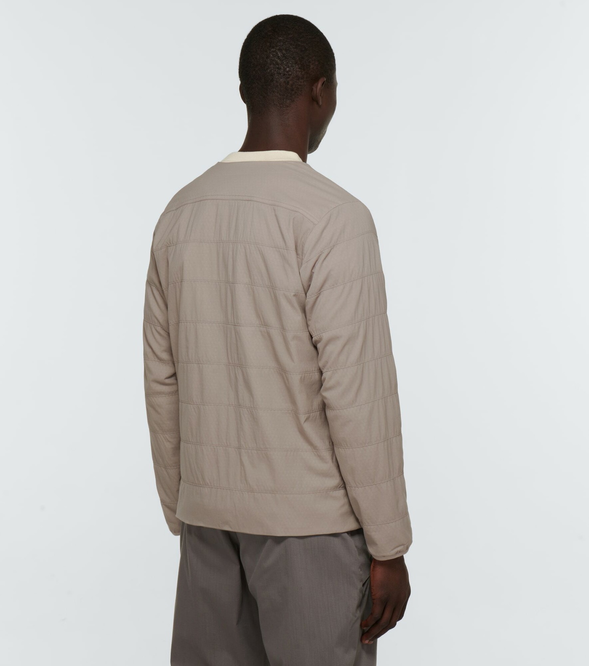 Snow Peak - Flexible Insulated nylon cardigan Snow Peak