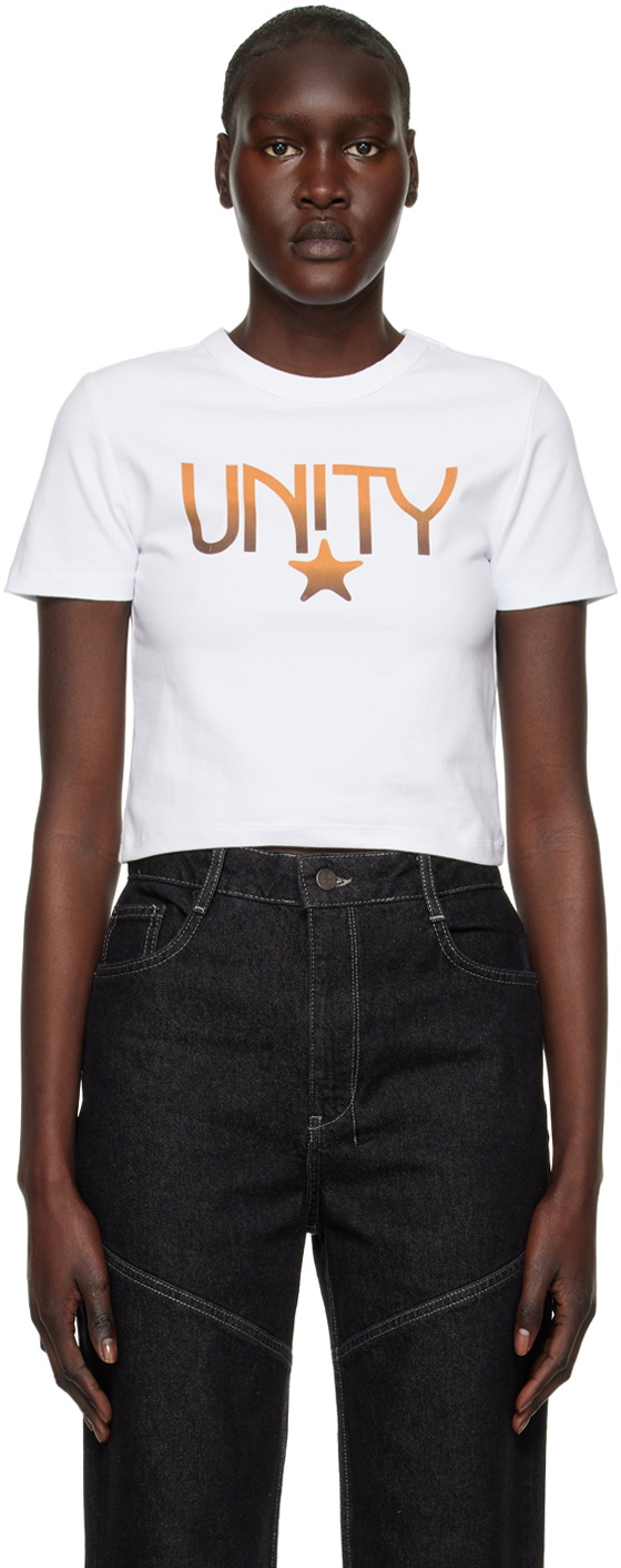 Ksubi White 'Unity' Star Baby T-Shirt Ksubi