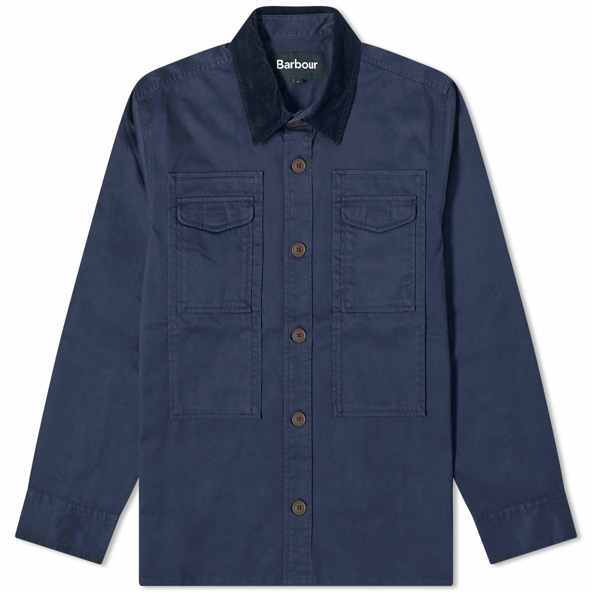Barbour Men's Heritage + Faulkner Overshirt in Navy Barbour