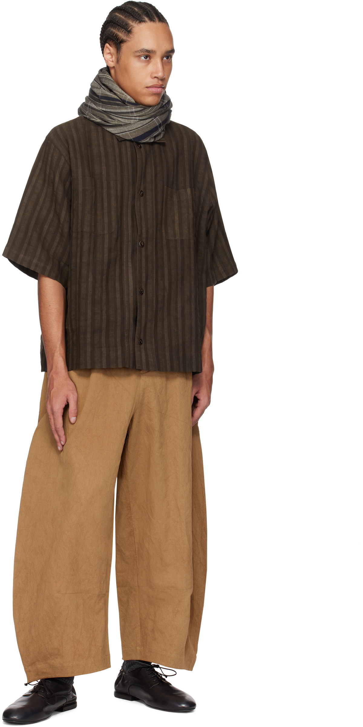 Aviva Jifei Xue Tan Cocoon Trousers Aviva Jifei Xue