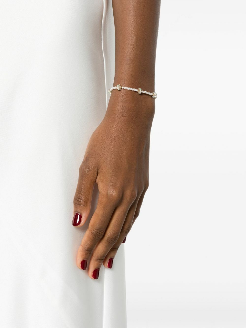 Pascale Monvoisin 9K Yellow Gold Chelsea N°2 Pearl And Diamond Bracelet ...
