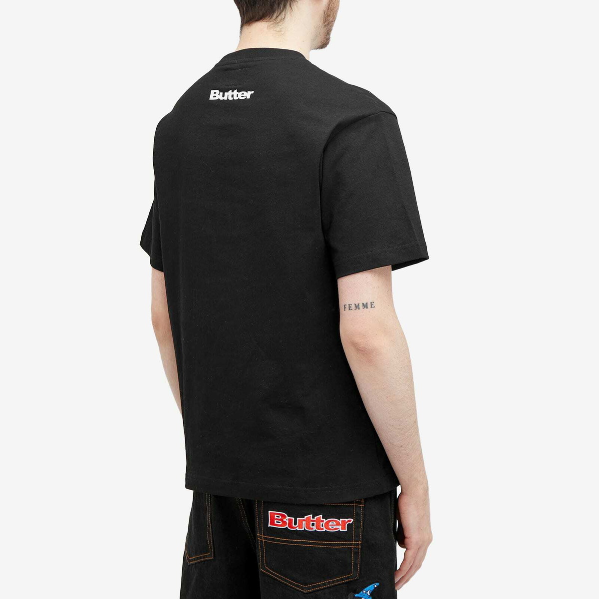 Butter Goods Men's x Disney Fantasia T-Shirt in Black Butter Goods
