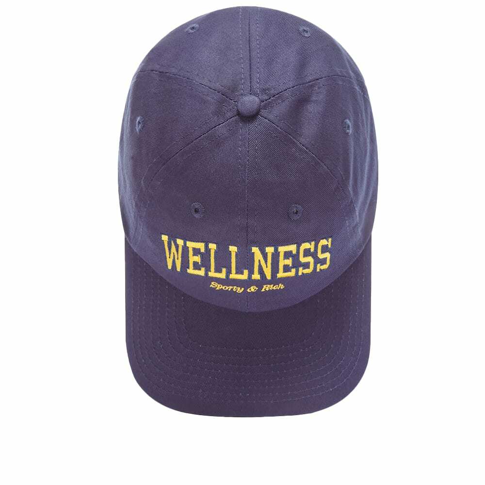 Sporty & Rich Men's Wellness Ivy Cap in Navy/Gold Sporty & Rich