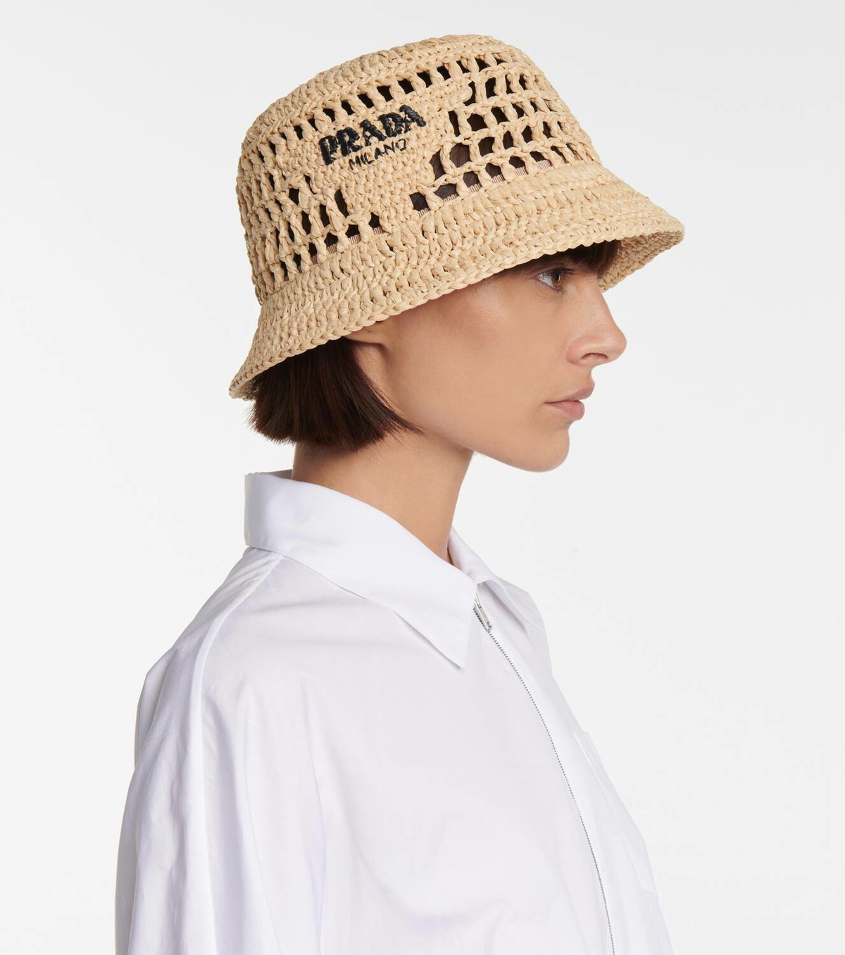 Prada Raffia bucket hat Prada