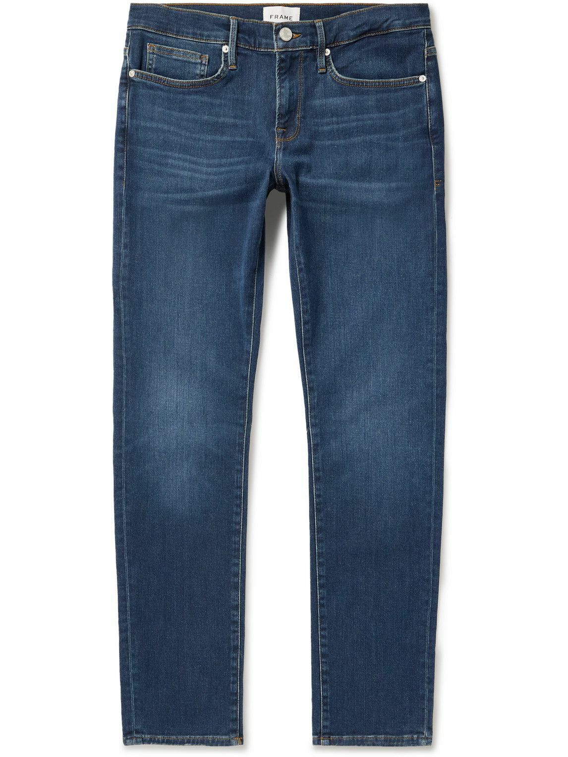 FRAME - L'Homme Slim-Fit Jeans - Blue Frame Denim