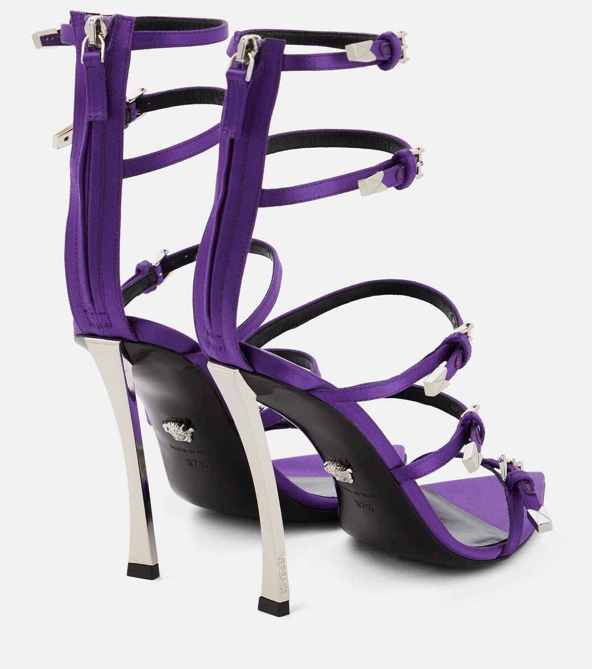 Versace - Pin-Point leather sandals Versace