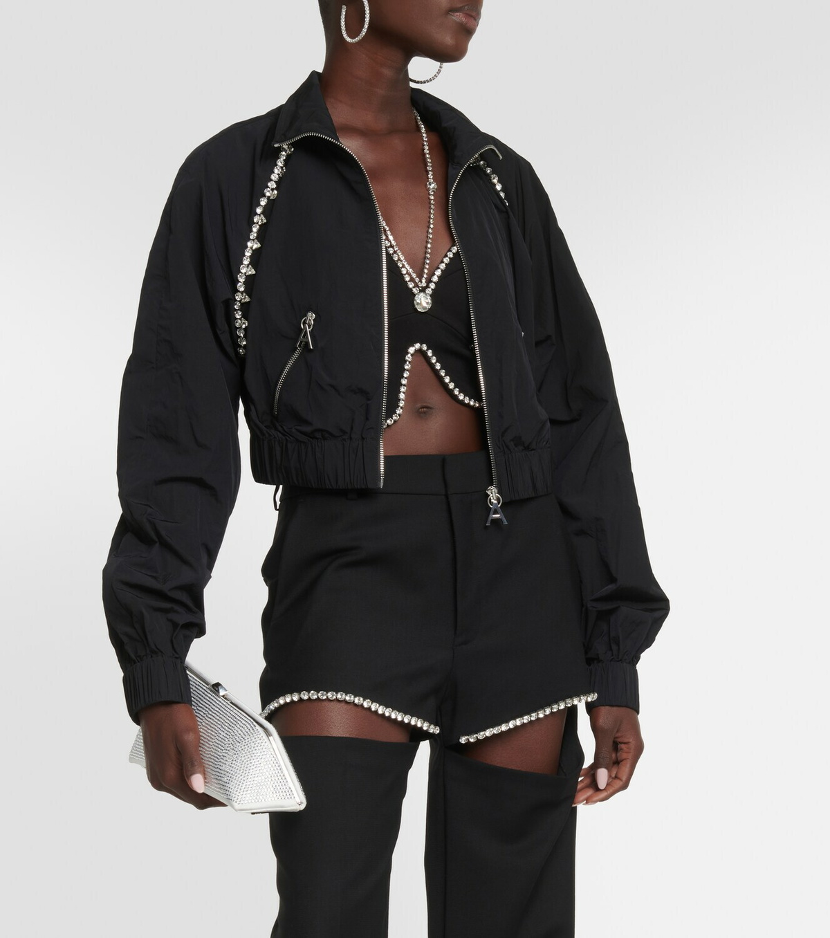 Area Embellished track jacket AREA