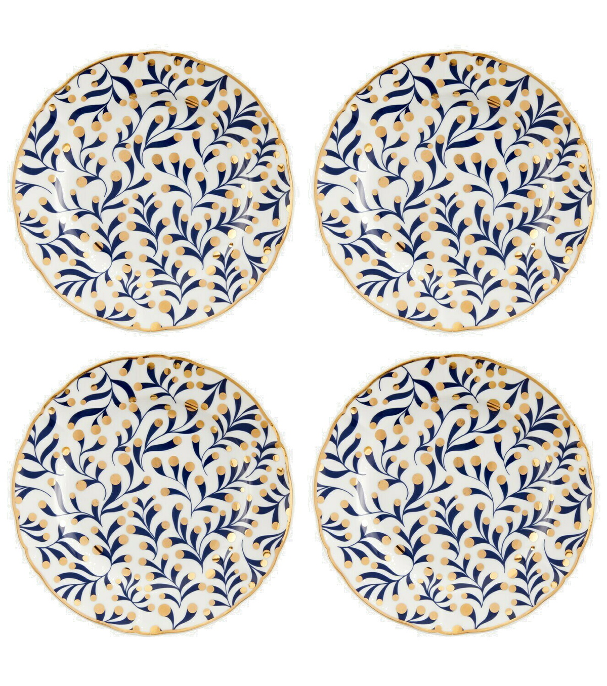 Bitossi - Marino set of 4 dessert plates Bitossi Ceramiche