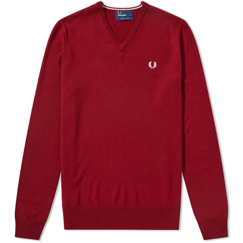 Fred Perry Classic V-Neck Knit Fred Perry