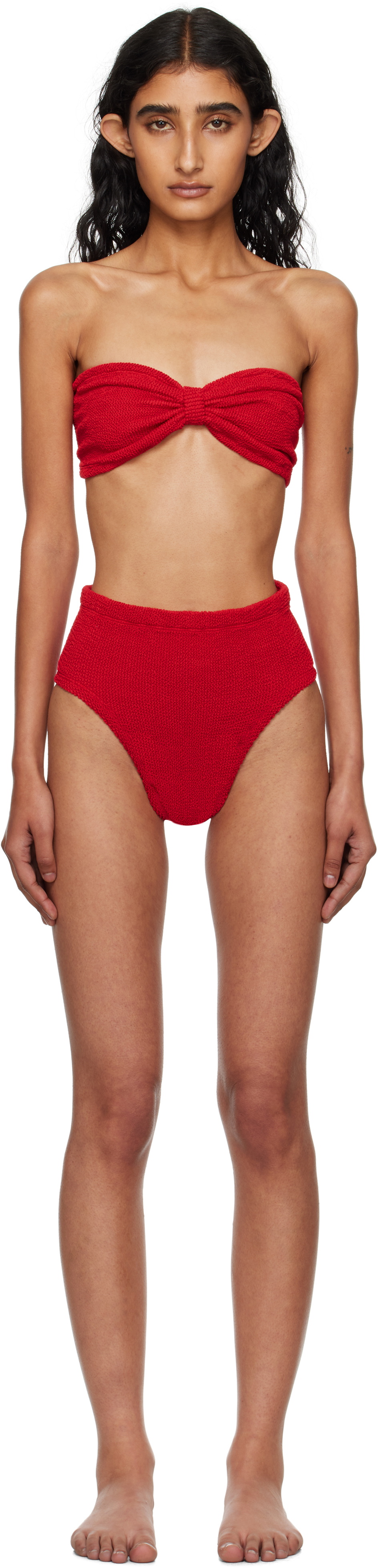 Hunza G Red Ruby Bikini Hunza G