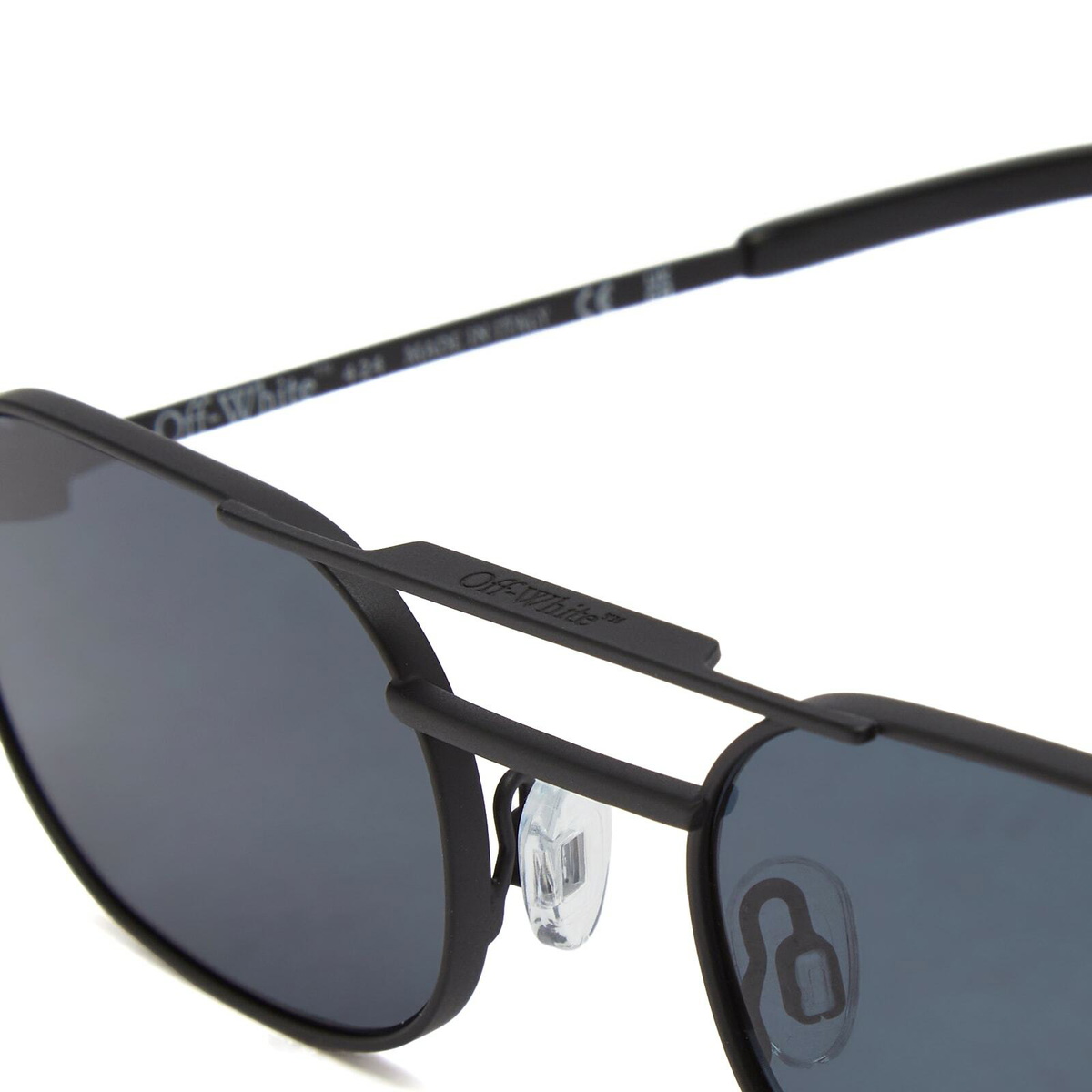 Off-White Sunglasses Men's Off-White Vaiden Sunglasses in Black/Dark ...
